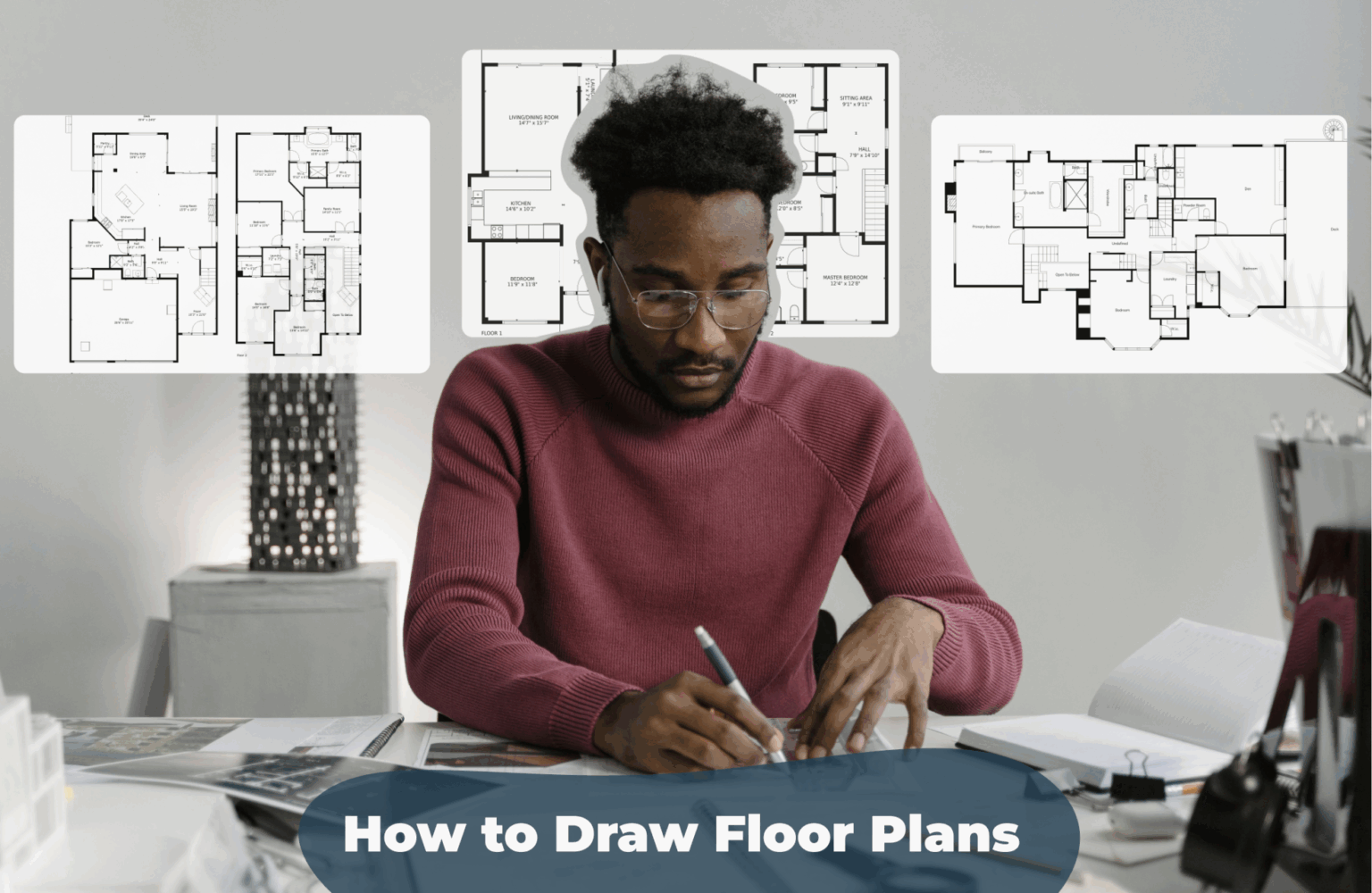 How to draw a floor plan in 5 MINUTES? [DIY Visual Guide]