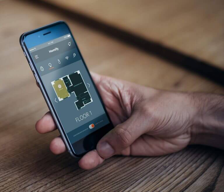 Floor plan interface for Smart homes & IoT