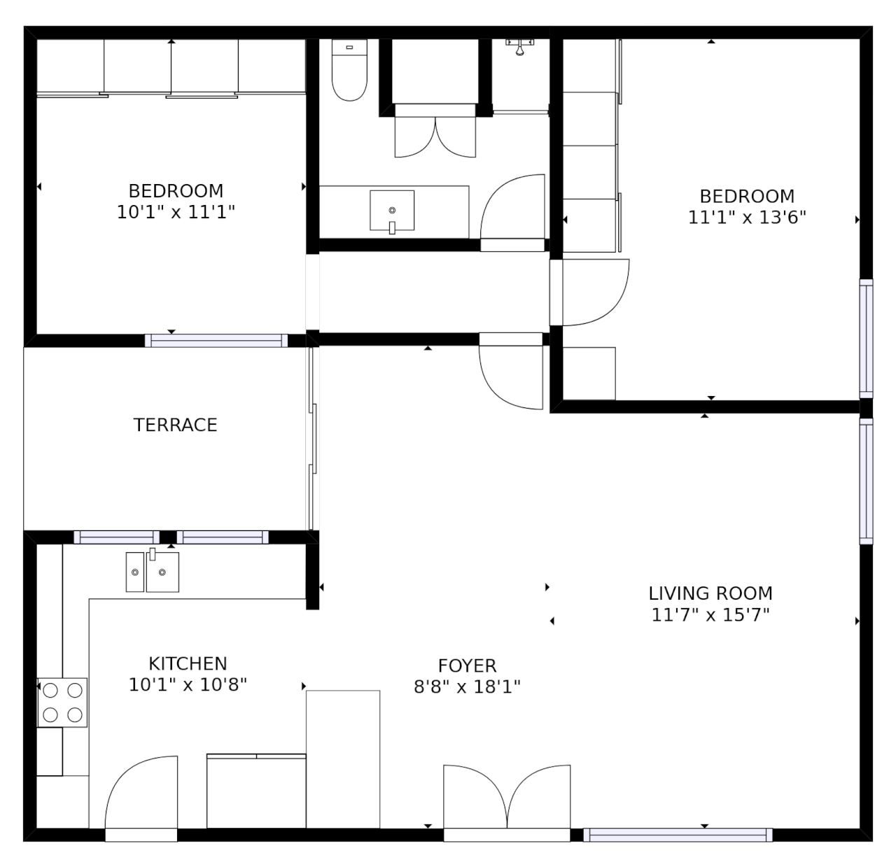 Simple Floor Plan Design Design Decorating Image To U