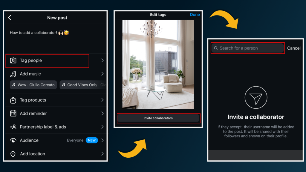 How to Add a Collaborator on Instagram