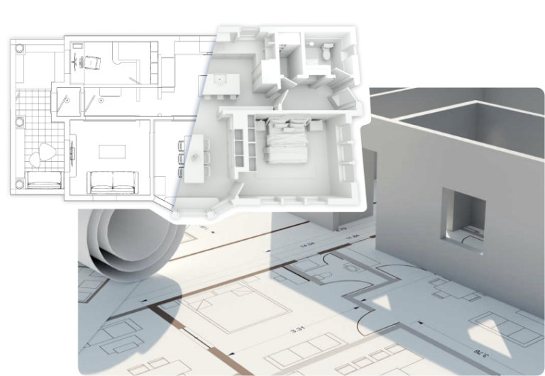 3D Floor Plans & Virtually Staged Video Tours for real estate