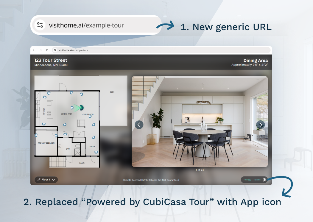CubiCasa Unveils the New Unbranded CubiCasa Tour