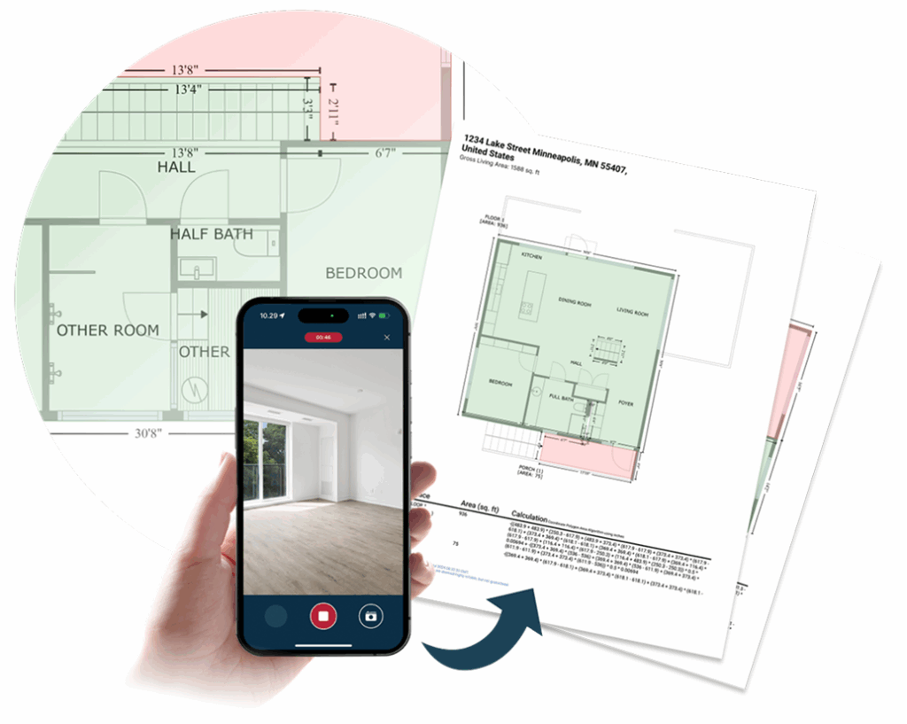 CubiCasa Digital GLA | Revolutionary GLA software for appraisers