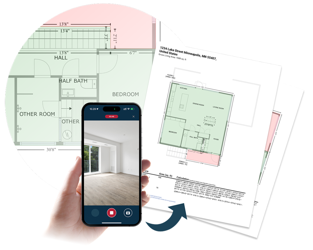 CubiCasa Digital GLA | Revolutionary GLA software for appraisers
